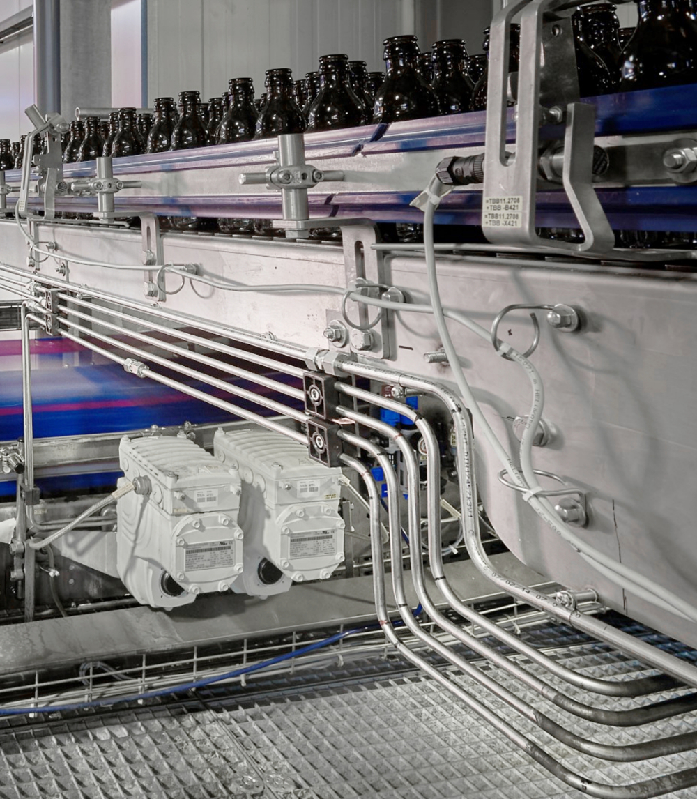 Un système de graissage automatique chez Duvel-Moortgat - Dobbit