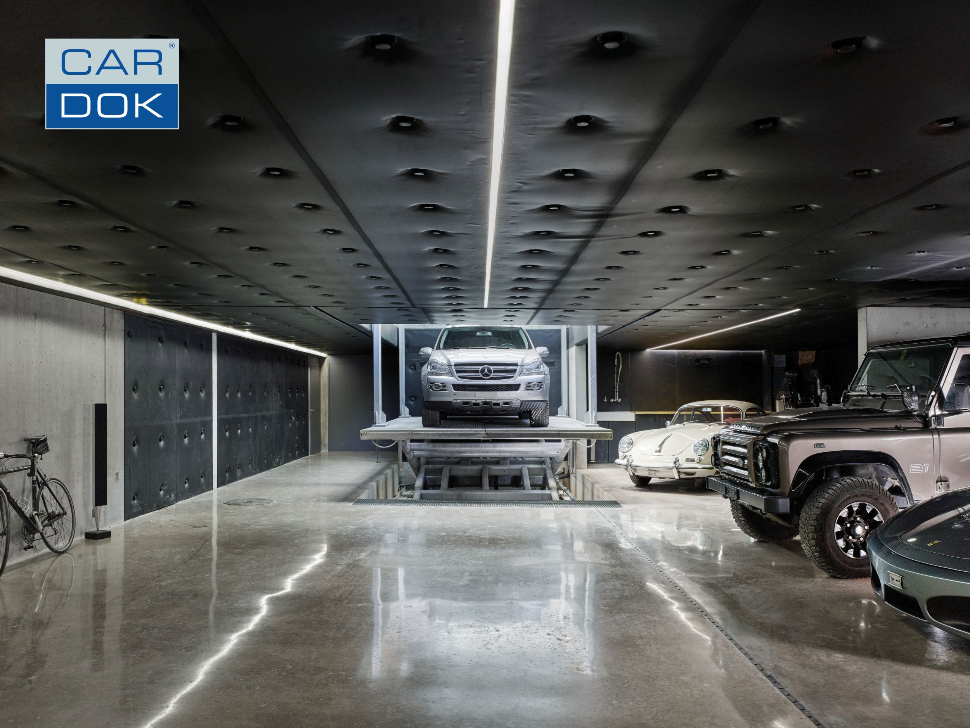 Choisissez un Cardok Carlift comme acces à un garage en sous-sol - Dobbit