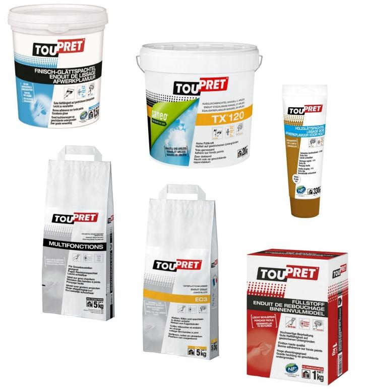 Toupret: leader du marché des enduits - Dobbit